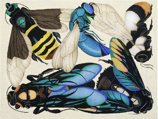 Vintage Bugs-Melissa Shirley- MS 1530-2A- Stitch Guide by Mary Ann Dav ...